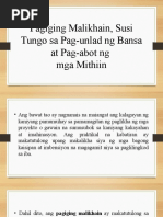 ESP 6-Mga HAKBANG Sa PAGPAPASYA | PDF