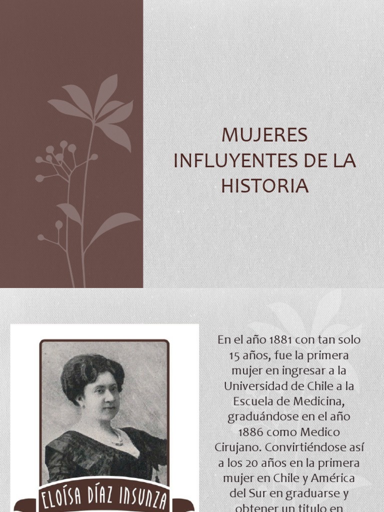 Mujeres Influyentes | PDF