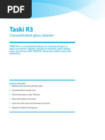Taski R1-R9 Chemical Usage Guide | PDF | Toilet | Bathroom