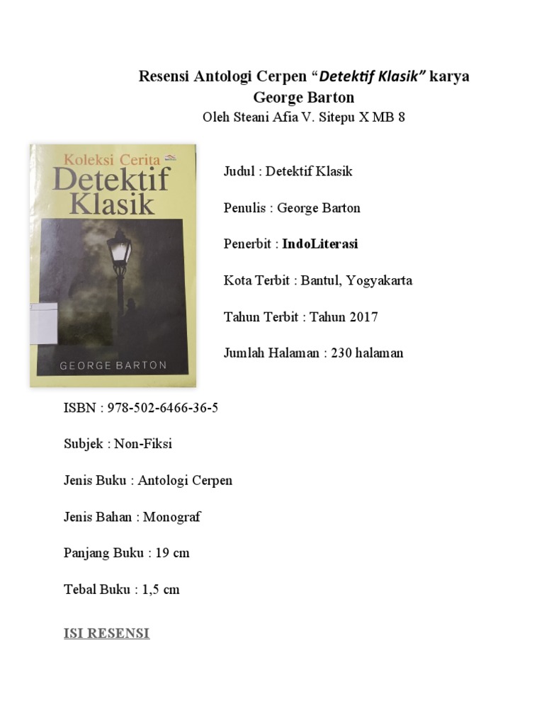 Resensi Cerpen | PDF