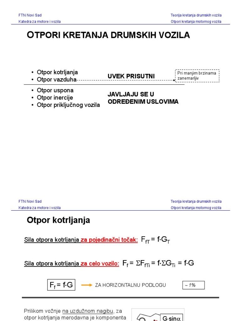 DV TKDV 03 Otpori Kretanja | PDF