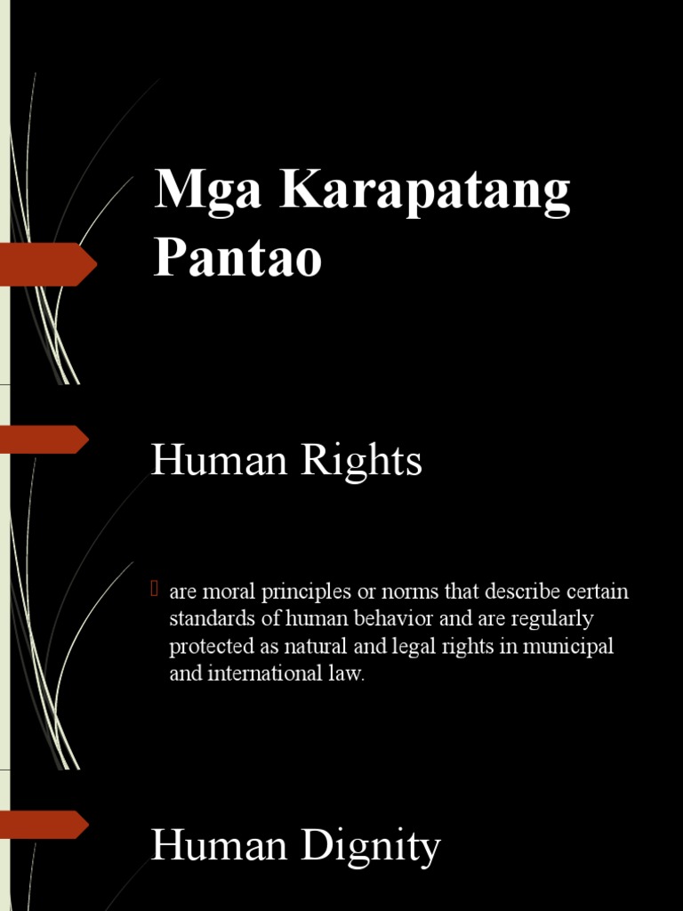 G10 2. Mga Karapatang Pantao | PDF