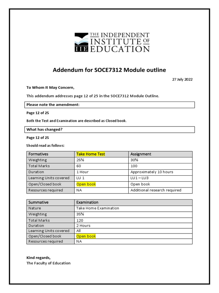 SOCE7312 Module Outline Addendum | PDF