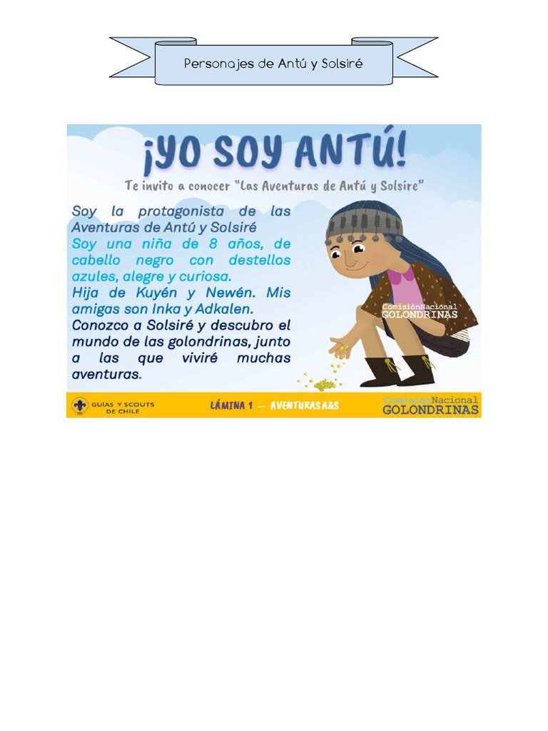 Personajes de Antú 11-07-2020 | PDF