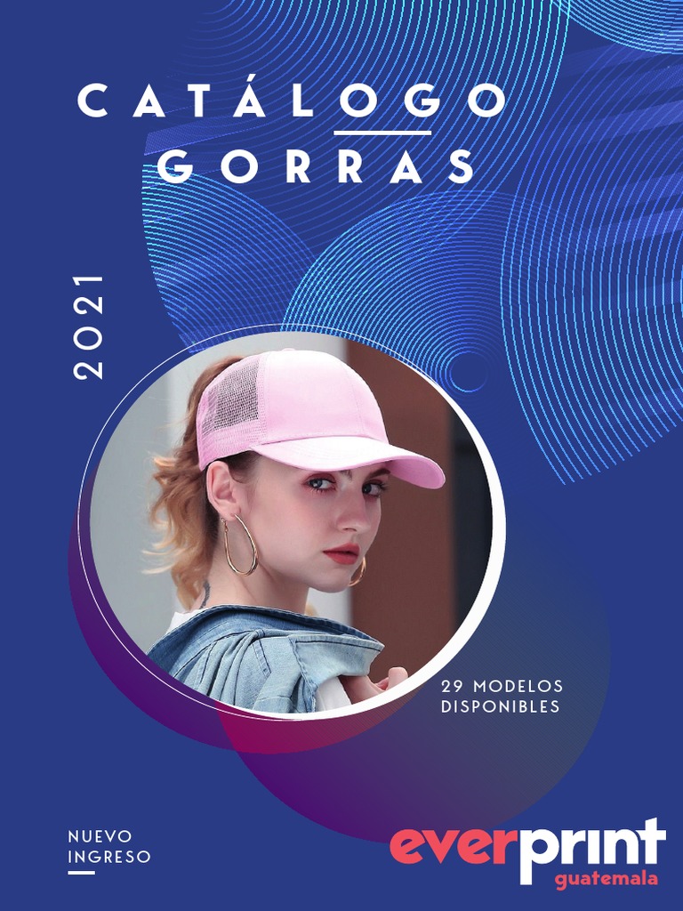 Catálogo de Gorras Trucker y Jaspeadas | PDF | Percepción visual | Arco iris