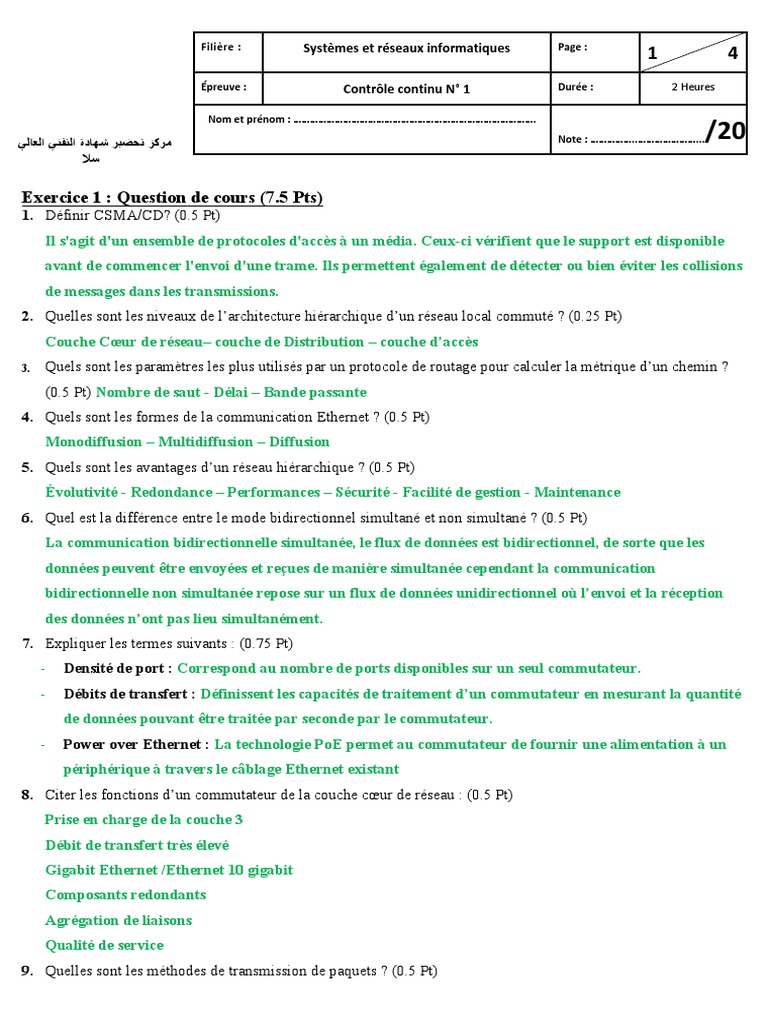 Cont 1 | PDF | Ordinateurs