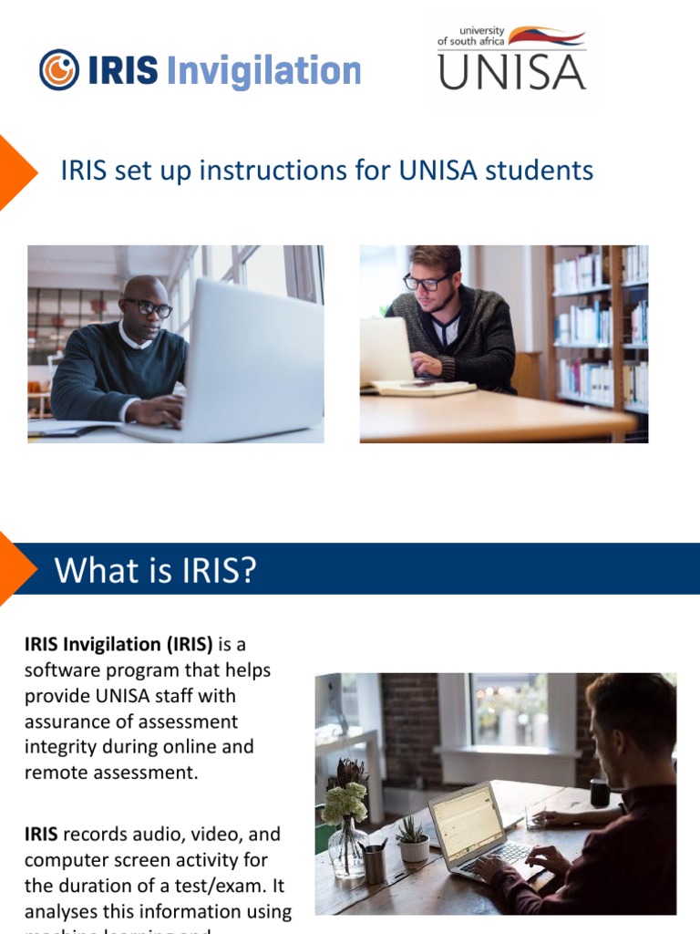 IRIS UNISA Instructions | PDF
