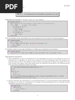 Laboratoire Python | PDF