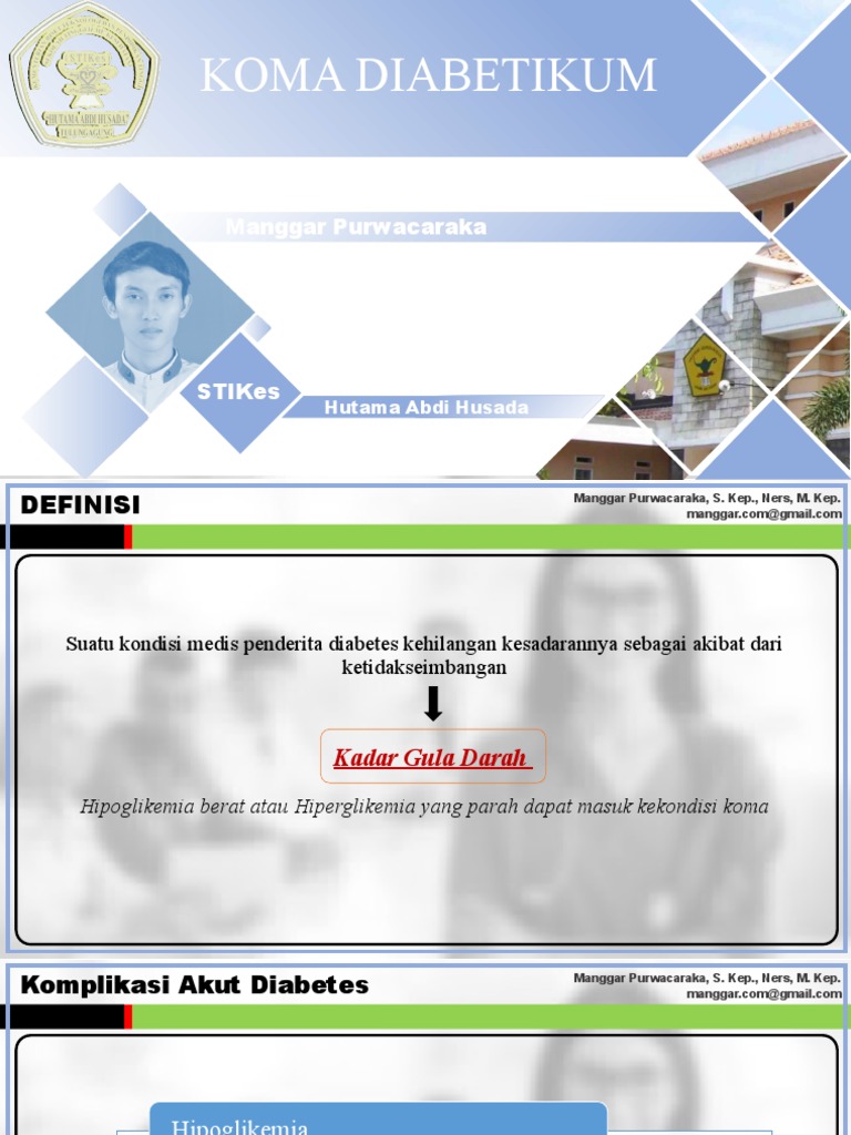 Koma Diabetikum | PDF