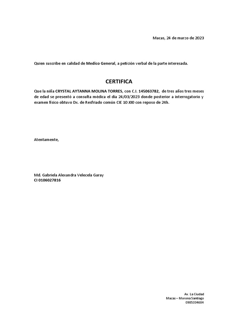 Certifica Do | PDF