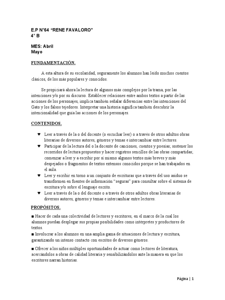 4B Sec El Gato y El Traje Del Emperador | PDF