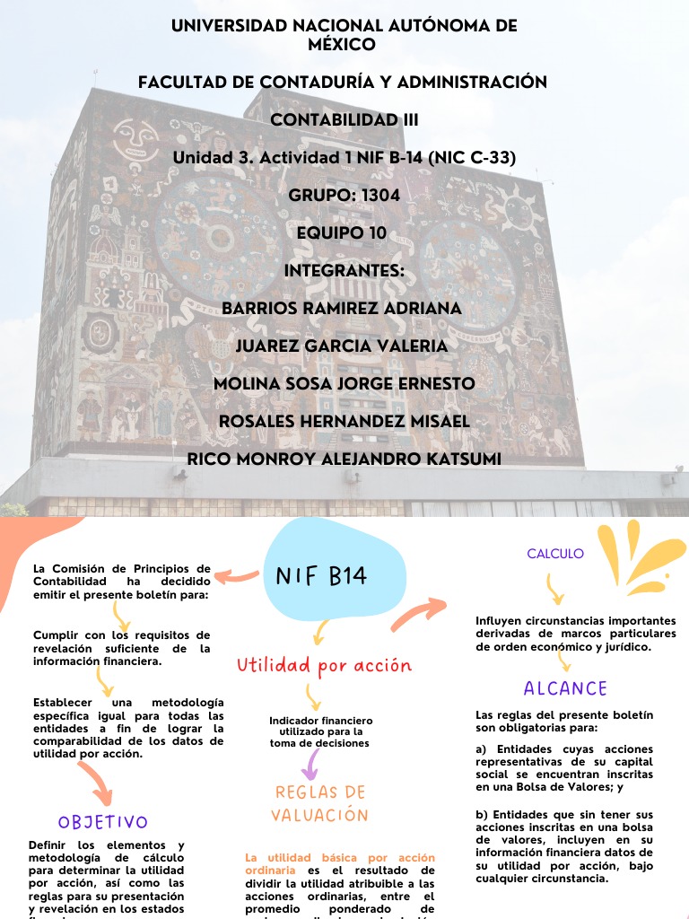 Unidad 3. Actividad 1 NIF B-14 (NIC C-33) (1) | PDF