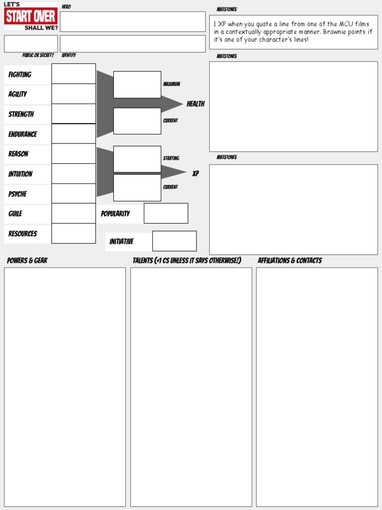 LSOSW-FASERIP Character-Sheet Blank | PDF