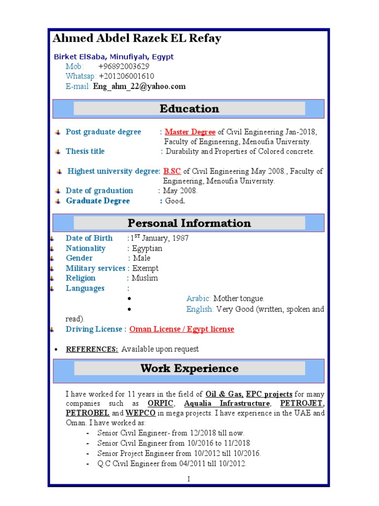 Ahmed Refay Cc 2019 Pdf Concrete Audit