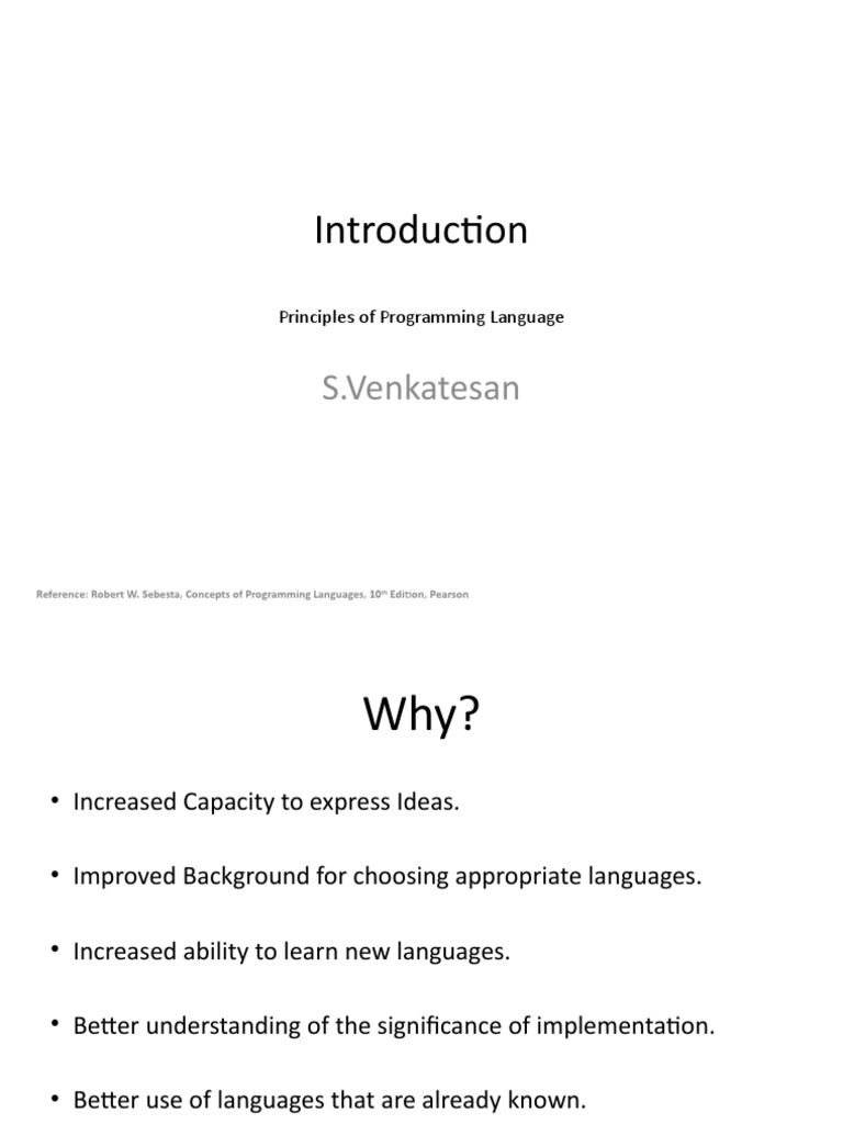 Introduction Pdf Computer Program Programming 