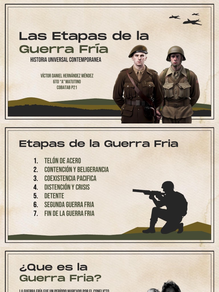 Etapas de La Guerra Fria - VDHM | PDF