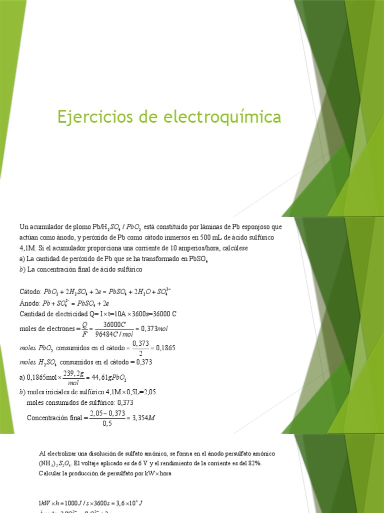 Ejercicios Redox | PDF | Amoníaco | Dirigir