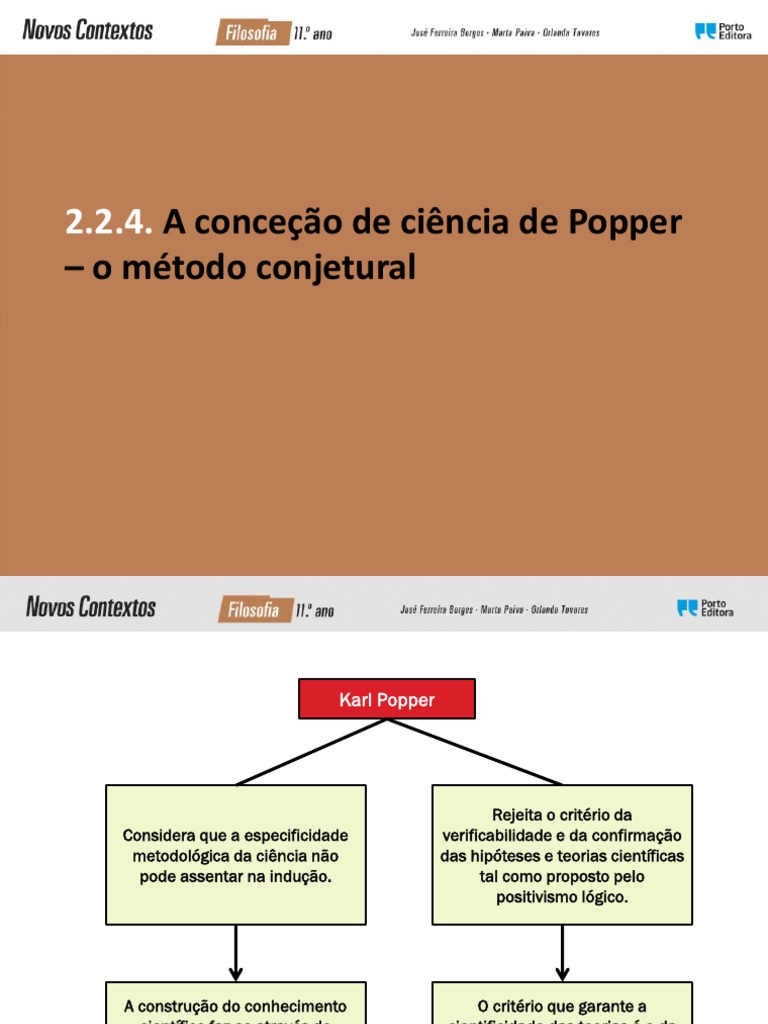 Ep. de Popper | PDF | Falsificabilidade | Science