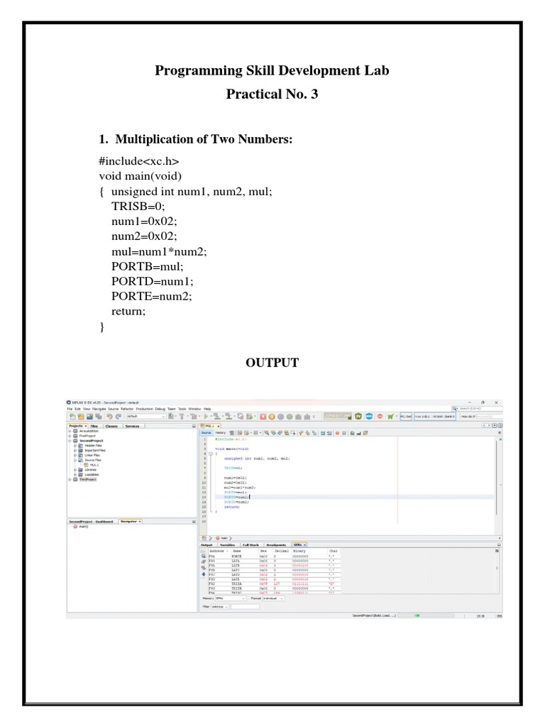 Programming Skill Development Lab Pr3 | PDF | Technology & Engineering