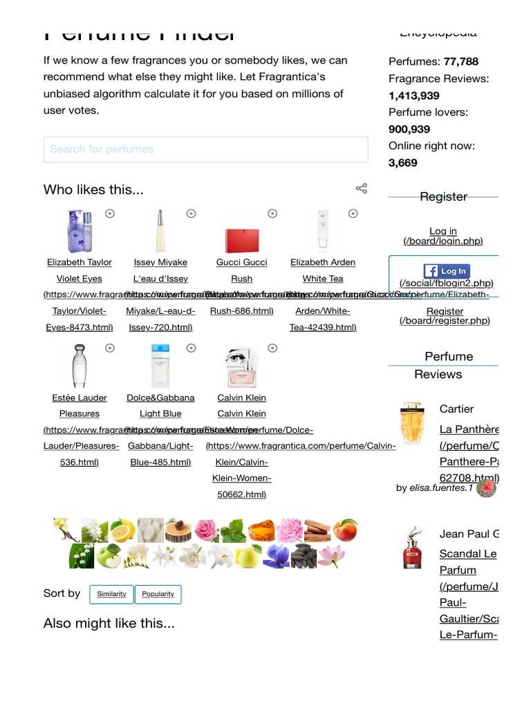 Perfume Finder | PDF
