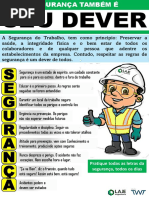 Isolamento de Área para Segurança no Trabalho | PDF