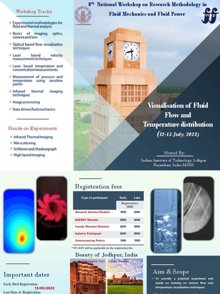 Fluid Mechanics Workshop 2023: Visualization Techniques | PDF ...