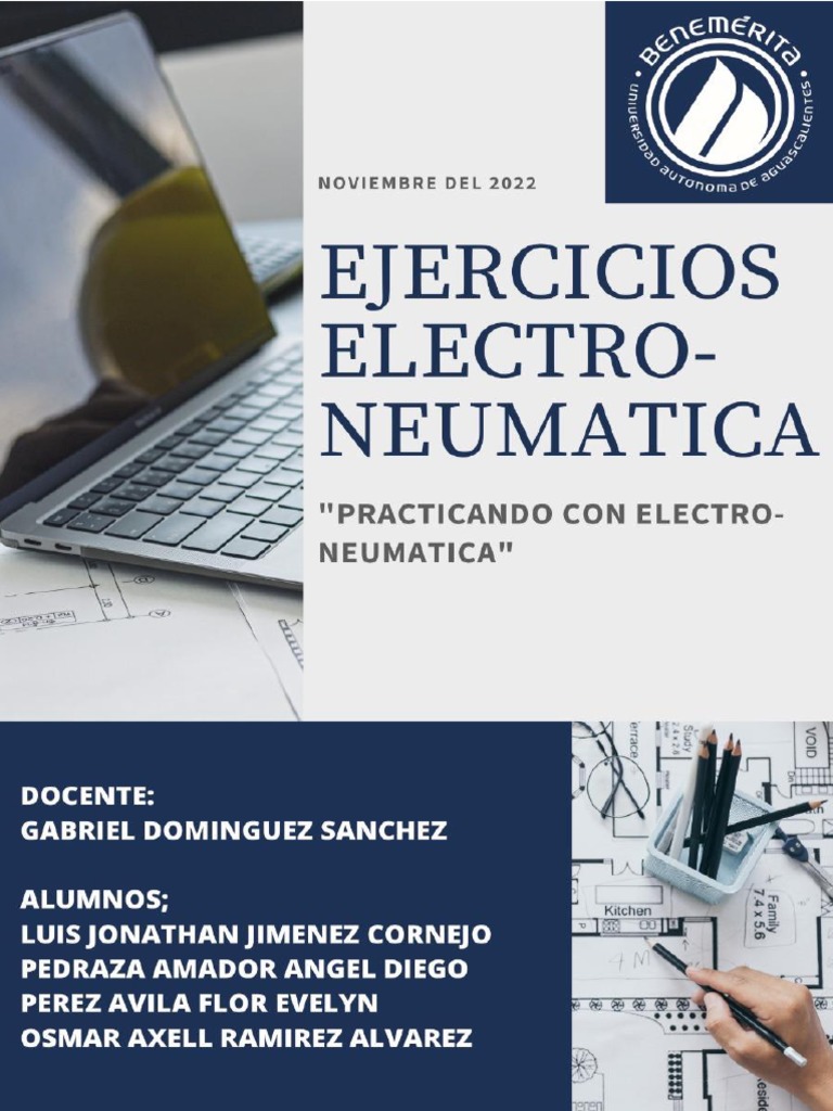 EjerciciosElectro Neumática | PDF | Automatización | Ingenieria Eléctrica