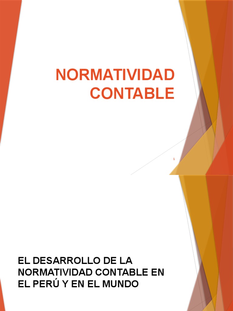 Semana 1 - Normativa Contable | Descargar gratis PDF | normas internacionales de INFORMACION ...