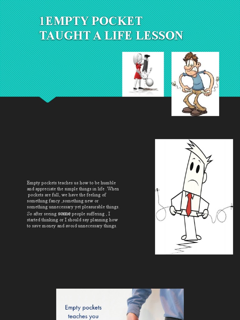 Life Lessons from an Empty Pocket | PDF | Wellness