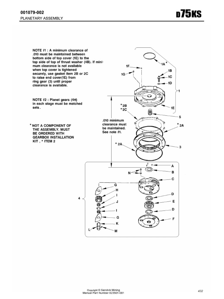 Cabezal D75KS | PDF