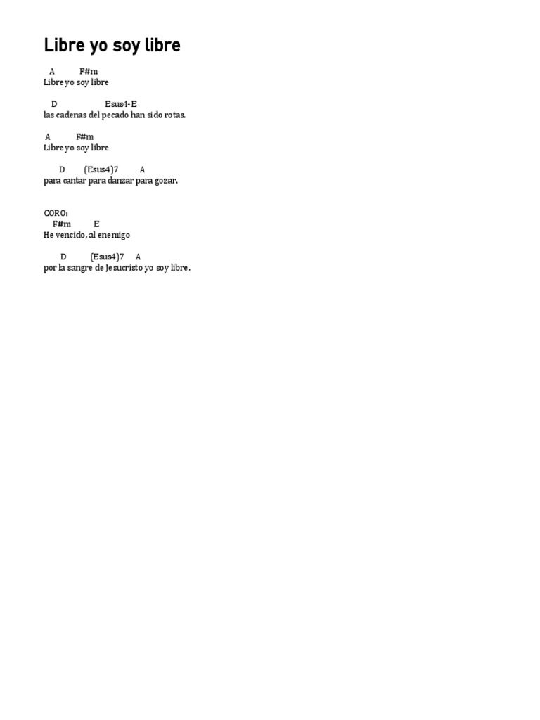 Libre Yo Soy Libre | PDF | Creencia religiosa y doctrina