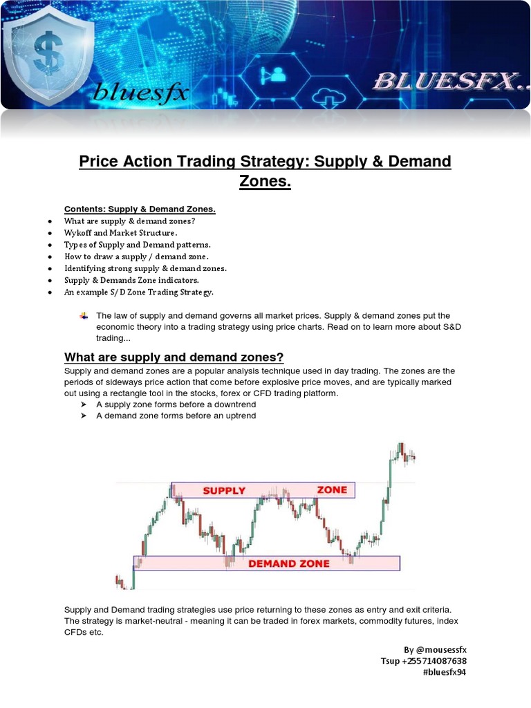 Price Action Trading Strategy-DEMAND&SUPPLY | PDF