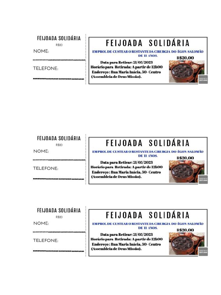 Feijoada Égon | PDF