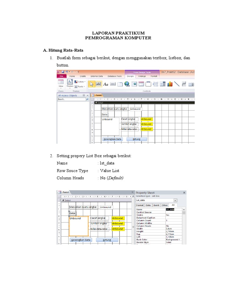Panduan Praktikum Pemrograman | PDF