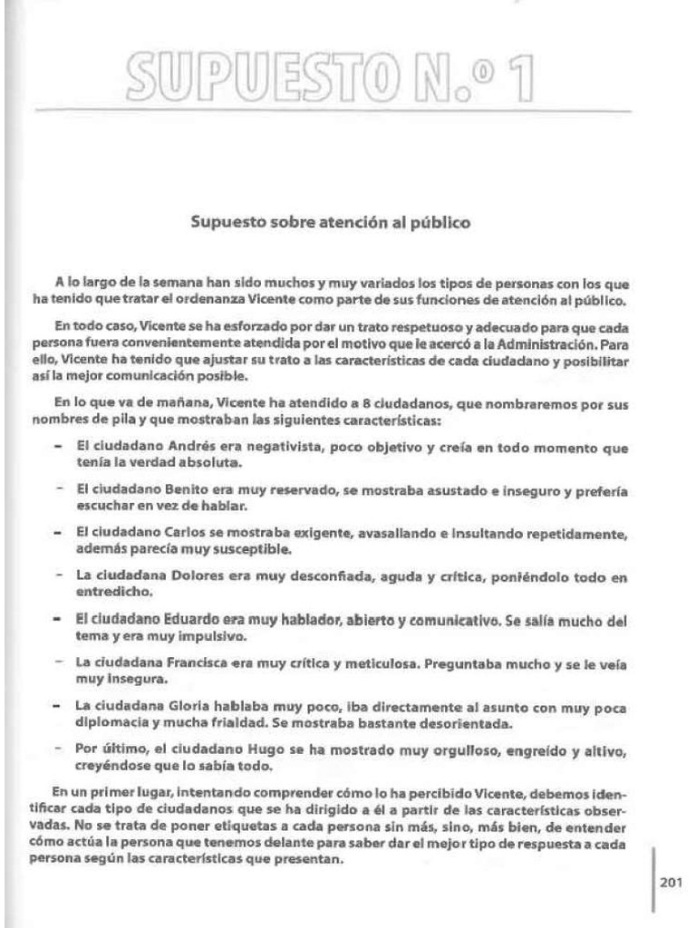 Supuesto 1 | PDF