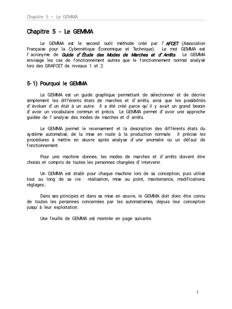 Chapitre4 Gemma | PDF