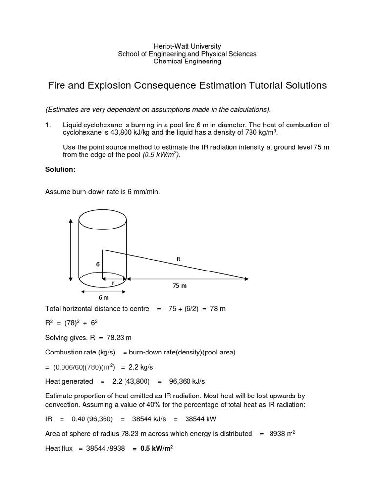 Safety IR Tutorial Solution | PDF | Fires | Heat