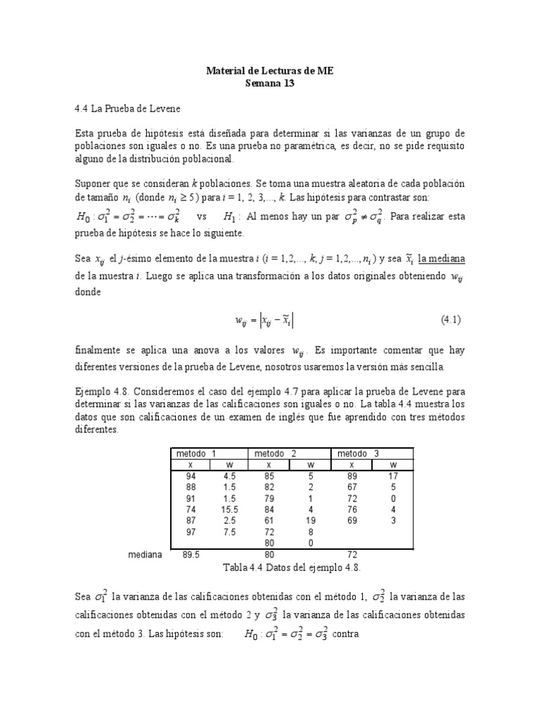 Métodos Estadisticos | PDF