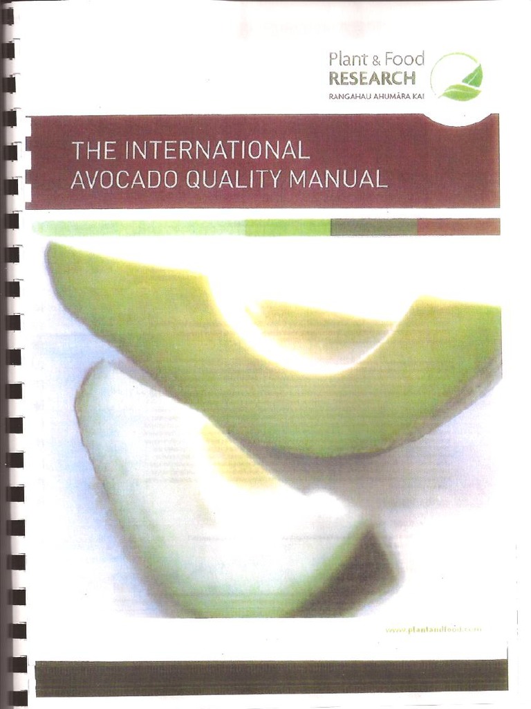 International Manual Avocado | PDF