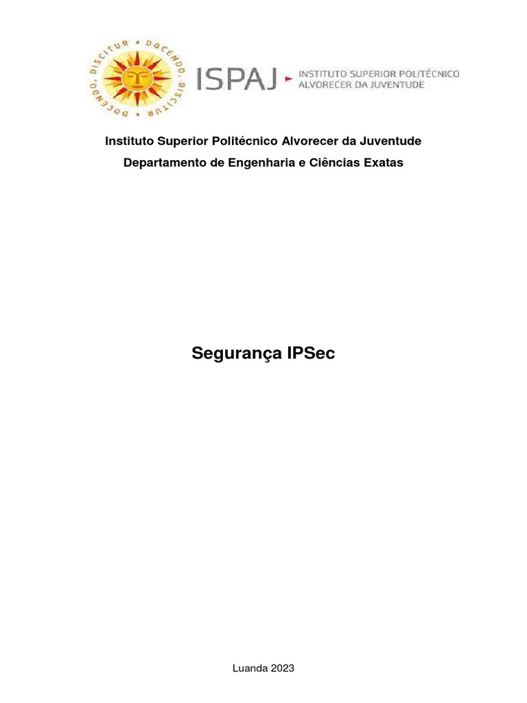 Ipsec Internet Protocol Security Pdf 