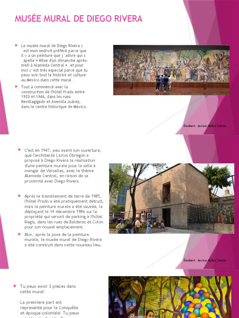 Devoir Musée Mural de Diego Rivera | PDF | Mexique
