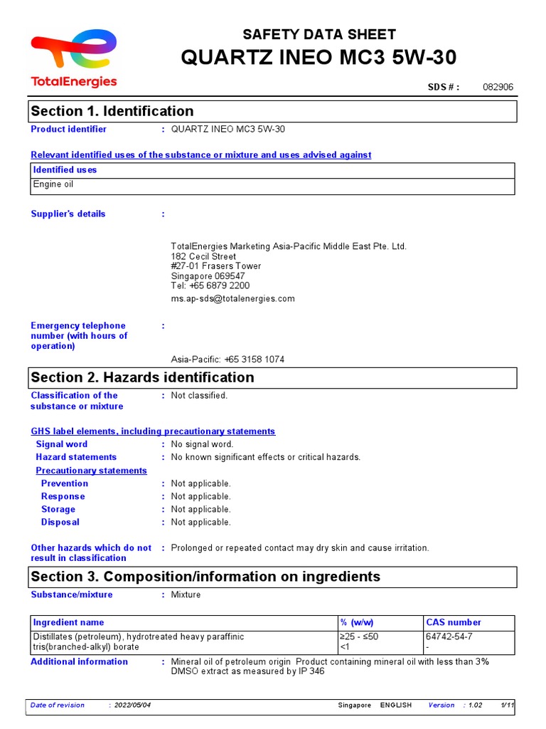LKY Singapore English SG | PDF | Dangerous Goods | Toxicity