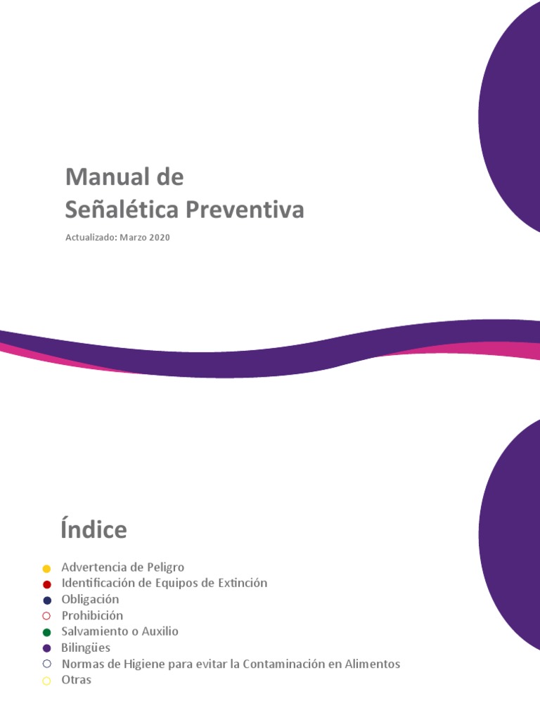 Señaletica IST | PDF | Materiales | Peligros