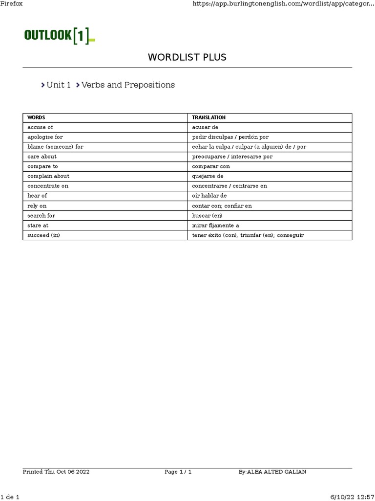 Unit 1 Vocabulary | PDF | Syntax | Linguistic Morphology