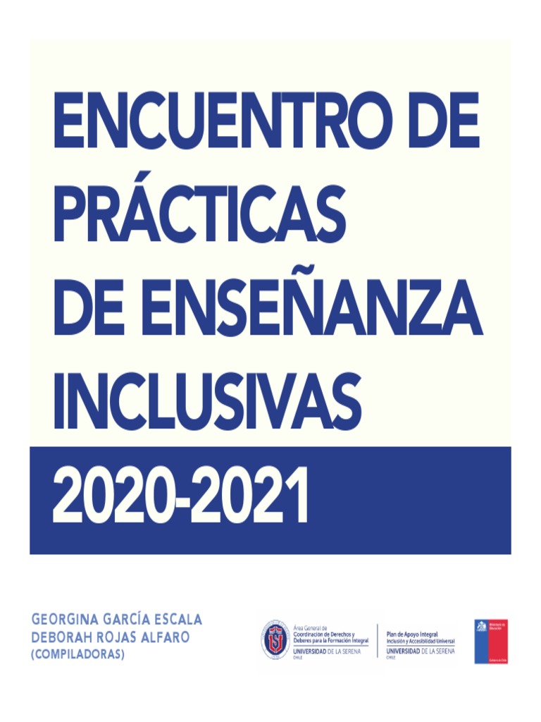 Encuentro de Prácticas Inclusivas ULS 2020-2021 | PDF | Inclusión ...