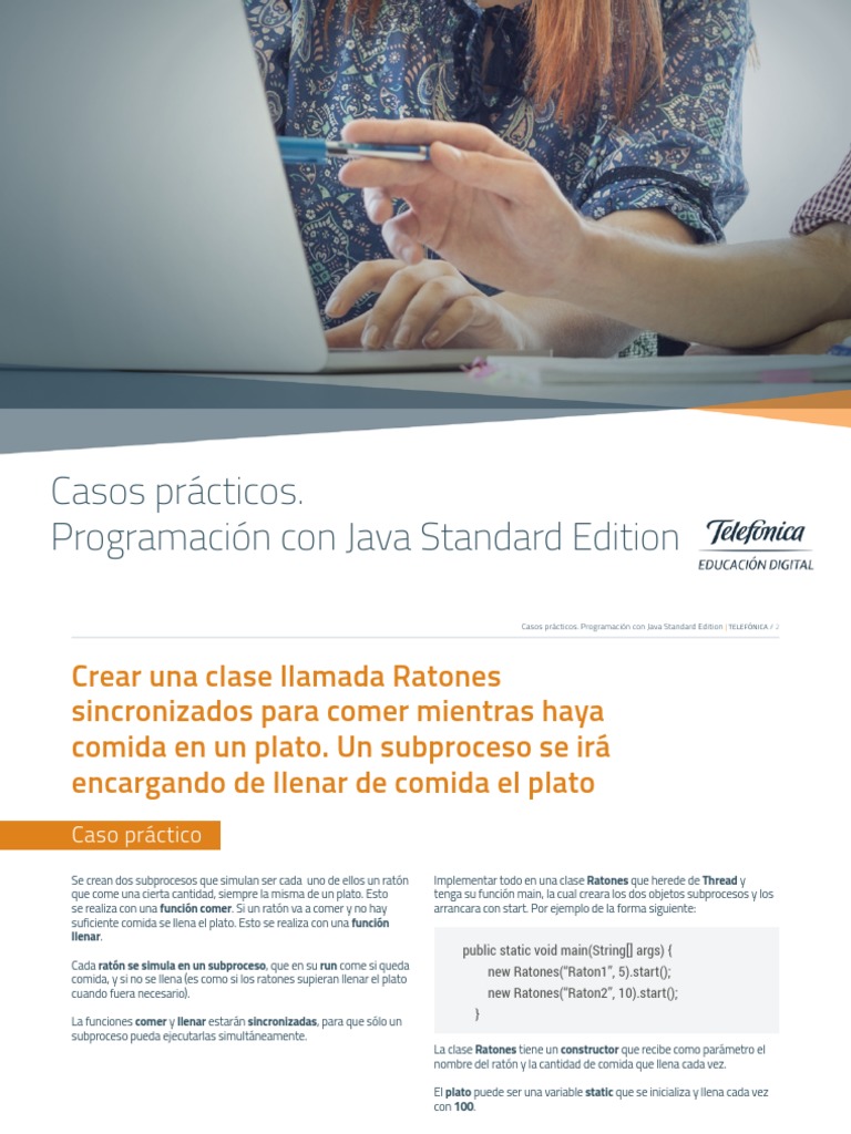Sincronización de Ratones en Java | PDF