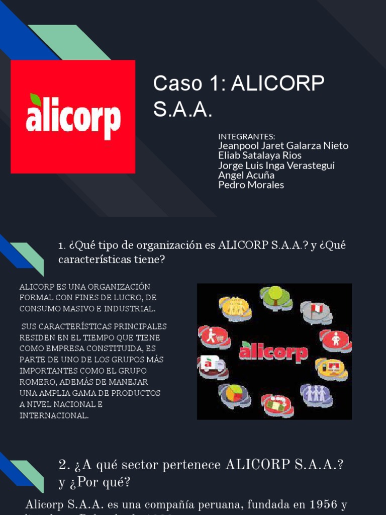 Caso 1 - Alicorp S.A.A. | PDF