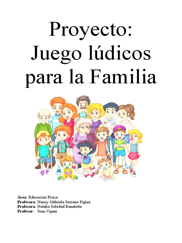 Proyecto Día de La Familia | PDF | Maestros | Cognición