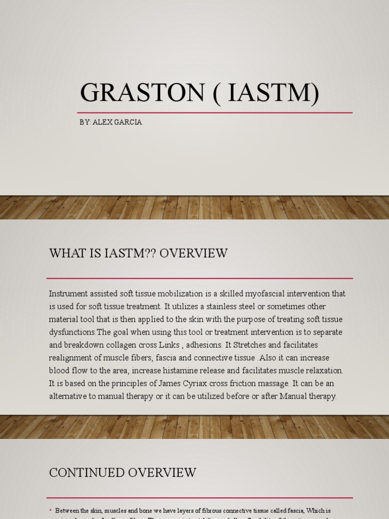 Presentation Graston Iastm | PDF