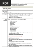 Support Needs Assessment Form: Sna 1 & 2: School Level Dob: Id No ...